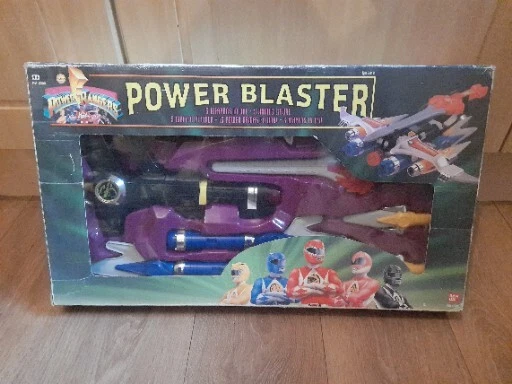 VINTAGE MIGHTY MORPHIN Power Rangers Power Blaster 5 Weapons in One £39 ...