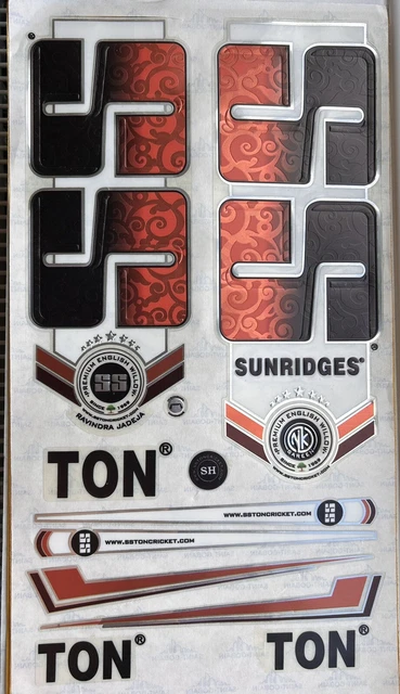 SS CRICKET BAT 3D Embossed Stickers 2023 New Design With chrome Finish ...