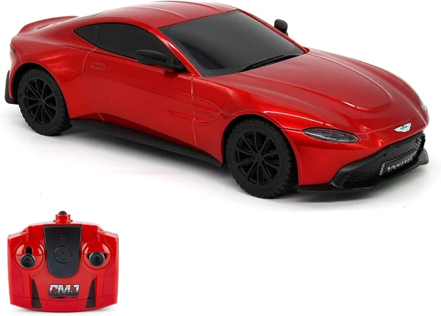 CMJ RC ASTON Martin Vantage Remote Control Car, 1:24 Scale, Red £21.95 ...