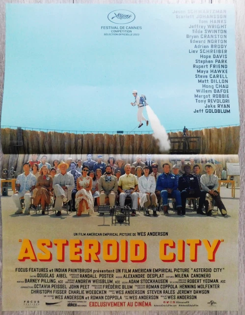 ASTEROID CITY AFFICHE ORIGINALE Poster 40/60 15/23 2023 Wes Anderson S Johansson EUR 29,00 ...