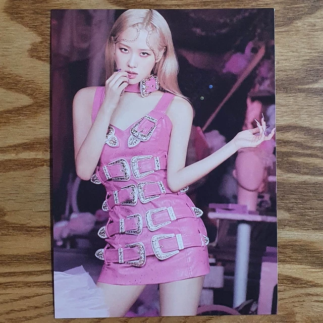 ROSE OFFICIAL PHOTOCARD BlackPink 2nd Album Born Pink Box Set Ver ...