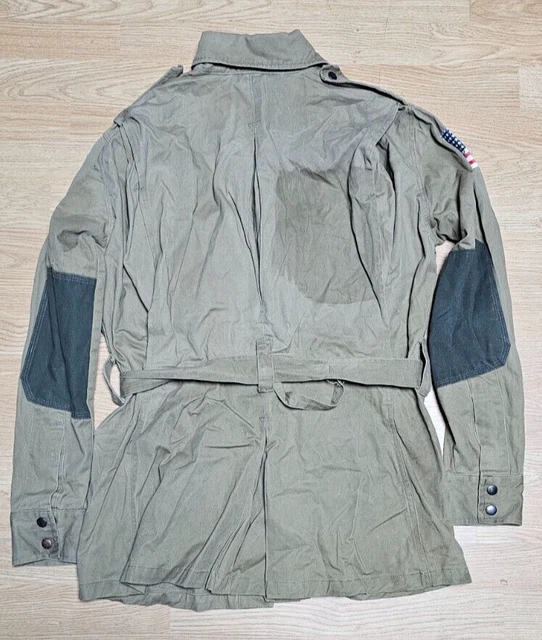 WWII US M42 Airborne Jumpsuit Jacket 44R & Trousers 37R (Reproduction ...