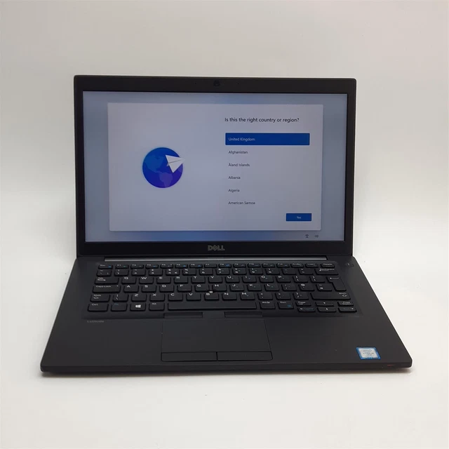 DELL LATITUDE 7480 i5 7th Gen 8GB RAM 120GB SSD WiFi Webcam Full HD ...