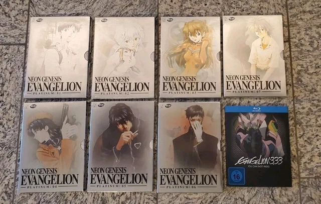 NEON GENESIS EVANGELION platinum Edition DVDs + Evangelion 3.33 Blue ...