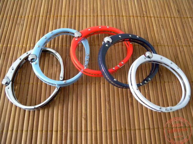 BRACCIALE MANETTA MODA Uomo Donna Semi Rigido vari Colori Chiusura ...