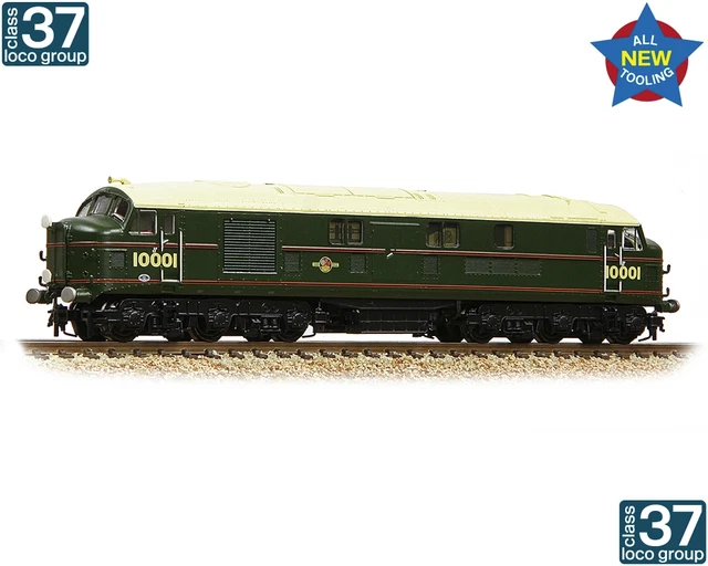 GRAHAM FARISH 372-917 LMS 10001 BR Lined Green Late Crest £129.99 ...