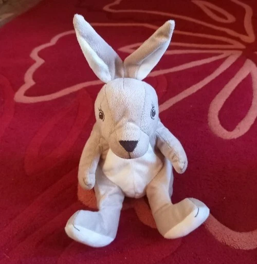 IKEA GOSIG BUNNY Rabbit Kanin Soft Toy Plush Comforter Hare Teddy 20cm ...
