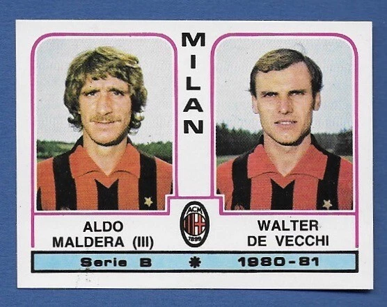 FIGURINA CALCIATORI PANINI 1980/81 - Rec/Removed - N.423 Maldera ...