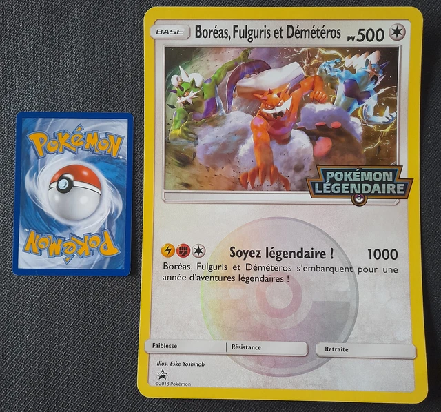 CARTE POKÉMON BORÉAS, Fulguris et Démétéros JUMBO Promo Sortie de ...