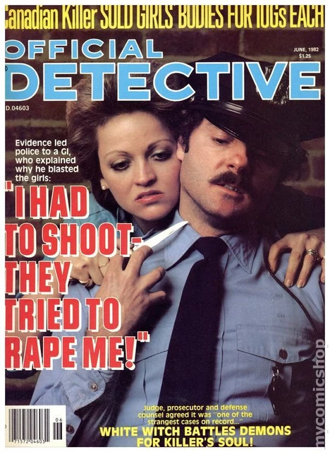 OFFICIAL DETECTIVE STORIES Vol. 52 #6 VG 1982 Stock Image Low Grade £7.57 - PicClick UK