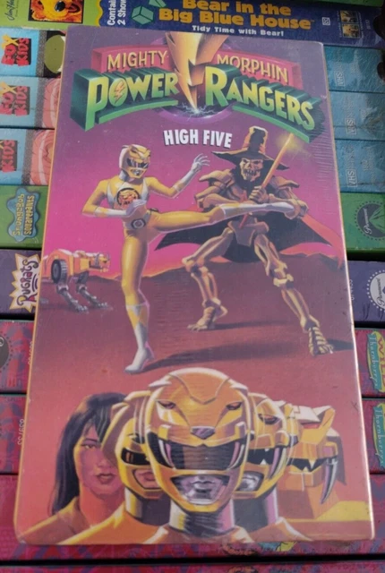 MIGHTY MORPHIN POWER Rangers: High Five (VHS) Rare Sealed BRAND NEW £35 ...