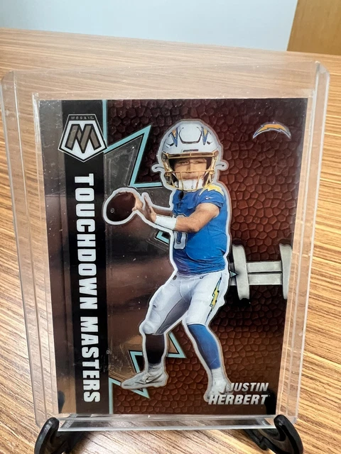 JUSTIN HERBERT 2021 Mosaïque Touchdown Masters Base Insert N°Tm-16 ...