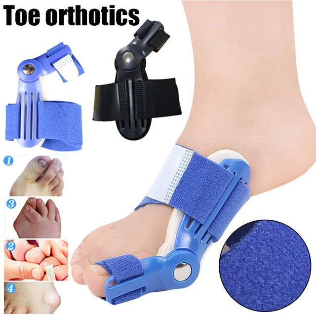 1 PAAR BUNION Splint Big Toe Straightener Corrector Hallux Valgus Pain ...