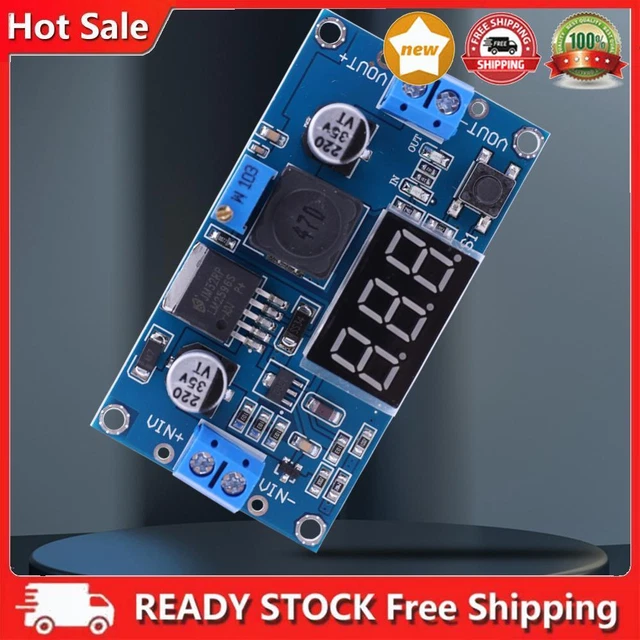 LM2596 DC-DC STEP-DOWN Module With Display Variable Volt Regulator 3A ...