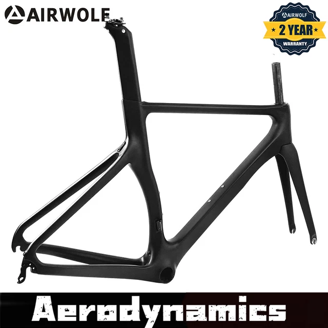 CARBON FIBER ROAD Bike Frame Racing Bicycle Frameset 46/48/50/52/54cm ...