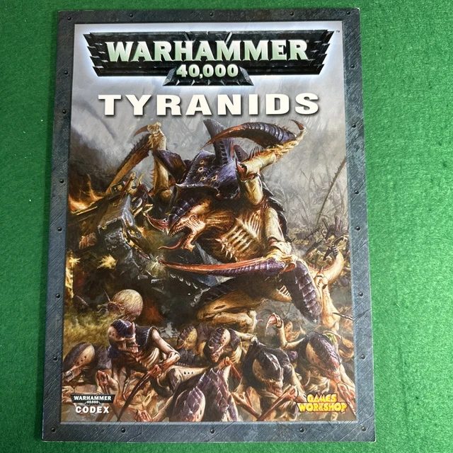 WARHAMMER 40K TYRANIDS Codex 4Th Ed Army Armies Rule Book Games ...