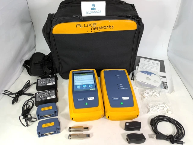 FLUKE NETWORKS DSX-8000 Versiv Cat6a Cat8 LAN Cable Certifier ...