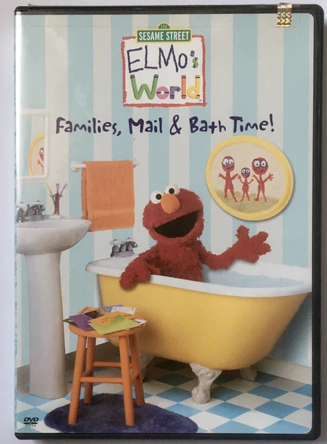 ELMO'S WORLD: FAMILIES, Mail and Bath Time! NTSC Region 1 DVD Sesame ...