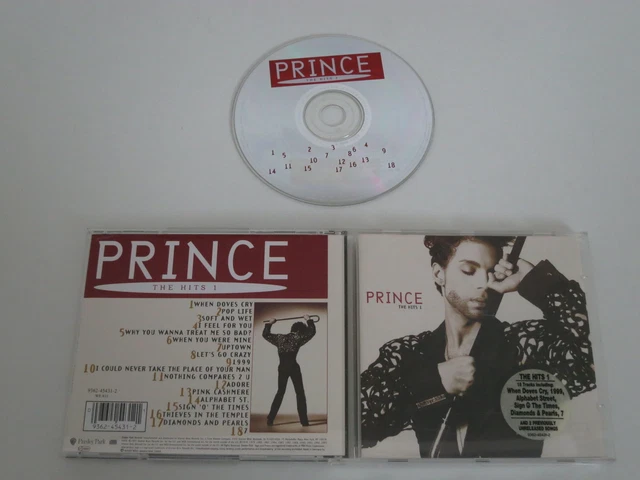 PRINCE/THE HITS 1(PAISLEY Park-Warner Bros. 9362-45431-2) Cd Album EUR ...