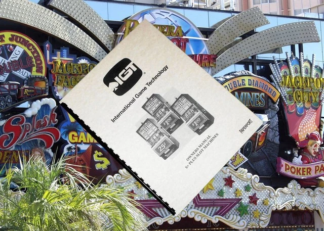 IGT S + PLUS SLOT MACHINE Owners & Service MANUAL $14.69 - PicClick CA