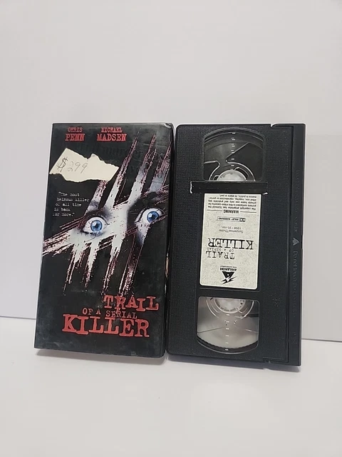 TRAIL OF A Serial Killer (VHS, 1998) Papertrail Crime Chris Penn Michael Madsen EUR 3,07 ...