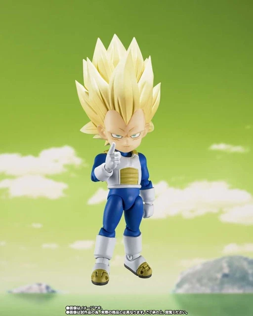 BANDAI DRAGON BALL Super Saiyan Level 3 Vegeta (mini) Daima S.H ...
