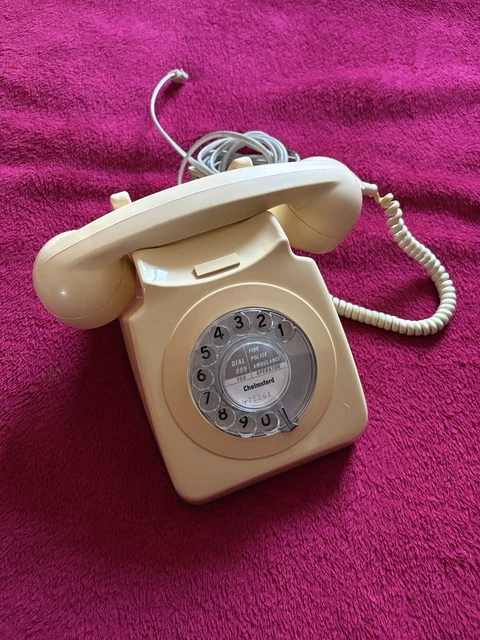 ORIGINAL 1980S GPO Rotary Dial Telephone £1.16 - PicClick UK