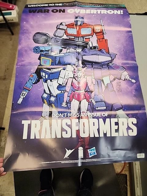 TRANSFORMERS/VOID RIVALS REVERSIBLE Image Comics Promo Poster (2024 ...