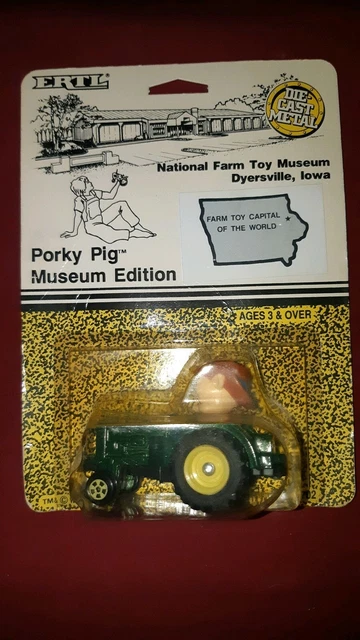 ERTL PORKY PIG National Farm Toy Museum Edition - NIB - 1/64 Scale ...