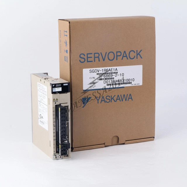 YASKAWA SGDV-1R6AE1A SERVOPACK 3PH 0-230V 1.6A 200W SGDV1R6AE1A New ...