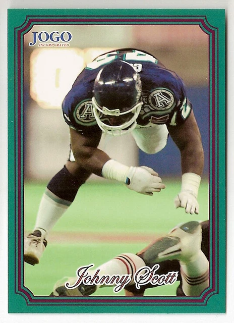 CARTE JOHNNY SCOTT 2002 Jogo CFL #87 Toronto Argonauts EUR 2,42 ...