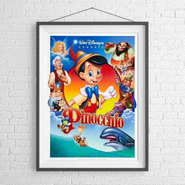 DISNEY ORIGINAL ANIMATION CHARACTERS POSTER PICTURE PRINT Sizes A5 to ...