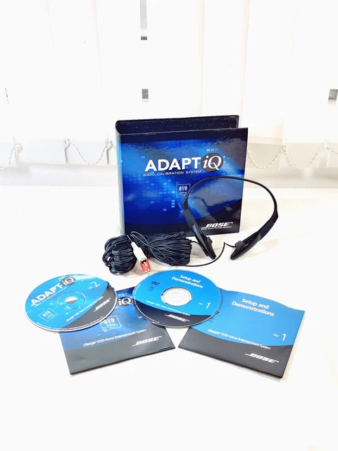 BOSE ADAPT IQ Audio Calibration System Kopfhörer OVP CD1 CD2 EUR 29,99 ...