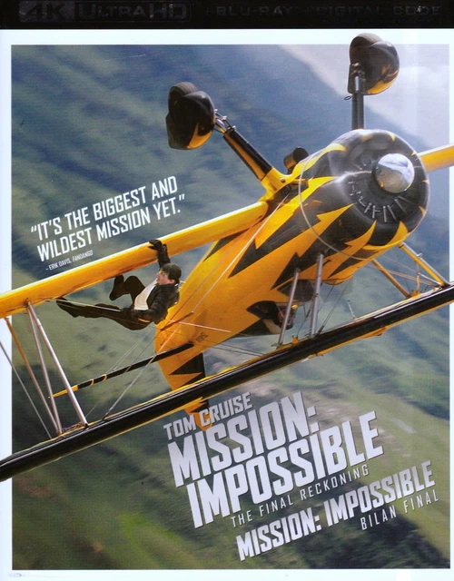 MISSION: IMPOSSIBLE THE Final Reckoning 4K Ultra Hd & Bluray & Digital ...