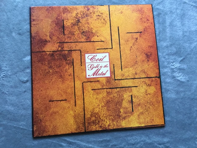 COIL, GOLD IS the Metal LP 1987 first press, Cyclobe, Nurse With Wound ...