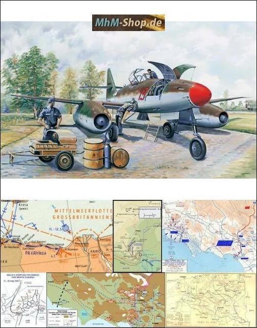 TRUMPETER / MESSERSCHMITT Me 262 A-1a + 6 Gefechtskarten im Maßstab 1:32 EUR 45,99 - PicClick DE