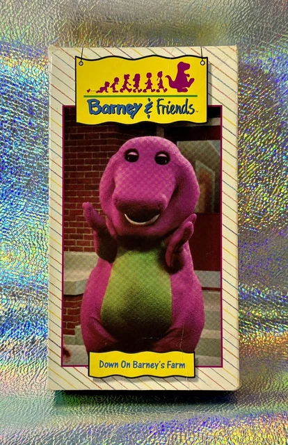 BARNEY AND FRIENDS Down On Barneys Farm time life VHS 1992 Vintage £6. ...