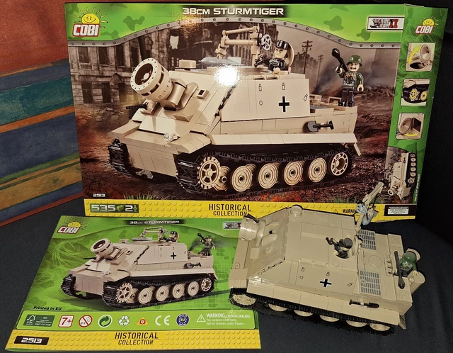 COBI 2513 STURMTIGER 38cm, Klemmbausteine, WW 2, EOL 2019, inkl. Anl ...