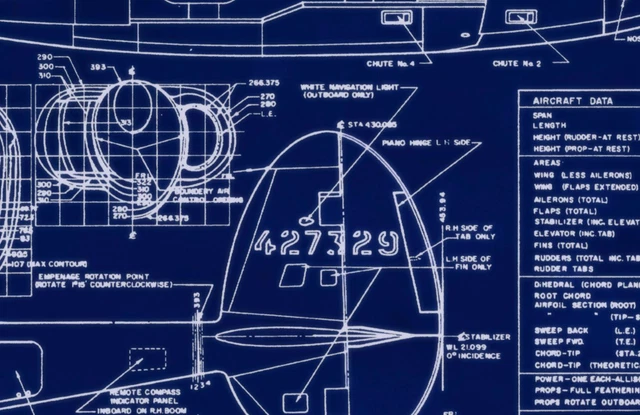 P-38 LOCKHEED LIGHTNING PLAN BLUEPRINTS WWII Fighter Images DETAILED ...