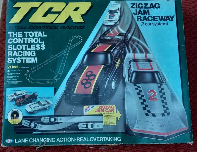 IDEAL TCR TOTAL Control Racing ZigZag Jam Circuit 3 car set £31.00 ...
