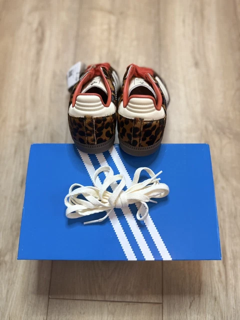 ADIDAS SAMBA OG Red Leopard Print - [JI2734] - Size UK4/US5.5W £79.99 ...