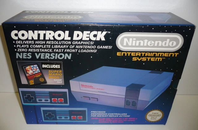CONSOLE NES CONTROL Deck Nintendo Super Mario Bros Nes-Cdsm-Ukv-2 Boxed ...