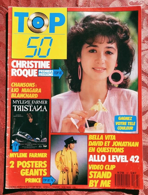 MAGAZINE TOP 50 67 Sans Poster Level 42 Niagara Gold Sandra Cretu Lio J ...