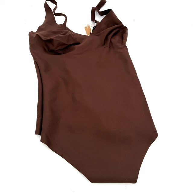 SKIMS BROWN CORE Sculpt Thong Bodysuit Size 2X NEW £62.67 - PicClick UK