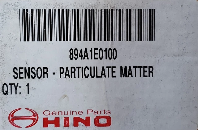 GENUINE PARTICULATE MATTER Sensor 894A1-E0100 894A1E0100 for Hino $352. ...