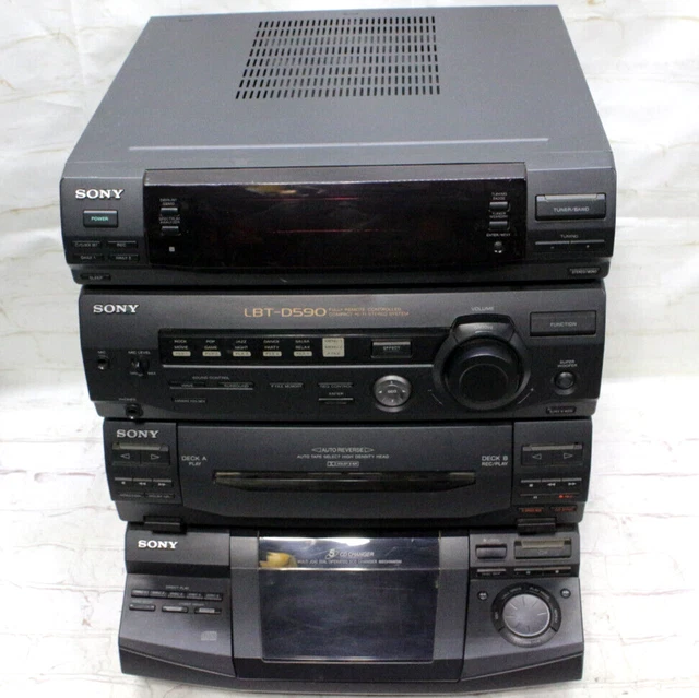 VINTAGE SONY LBT-D590 HCD-D590 Stereo System Tested Read $171.69 - PicClick