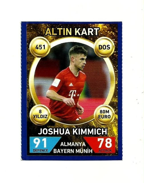 CARTA CALCIO EURO Final 2023 - Kimmich - B. Monaco - stampata in ...