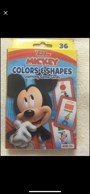 DISNEY JUNIOR MICKEY Mouse Clubhouse Colors & Shapes Learning Game ...