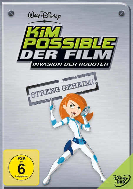 DISNEY KIM POSSIBLE Invasion der Roboter DVD Zeichentrick ab 6 Deutsch ...
