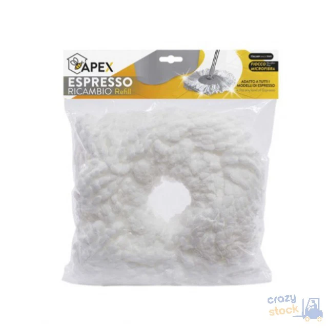 FRATELLI RE SPA Mop Replacement For Mop Espresso Stainless Plus $29.27 ...